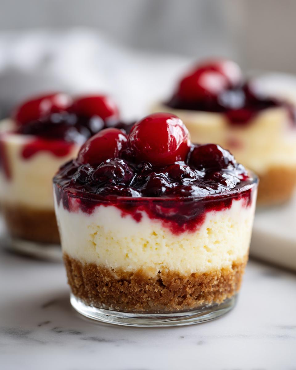 Delicious Mini Cheesecakes! 4 Amazing Flavors